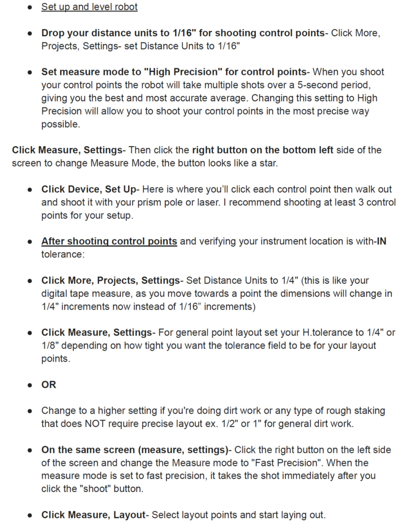 Trimble Setup – Western Sheet Metal Inc.