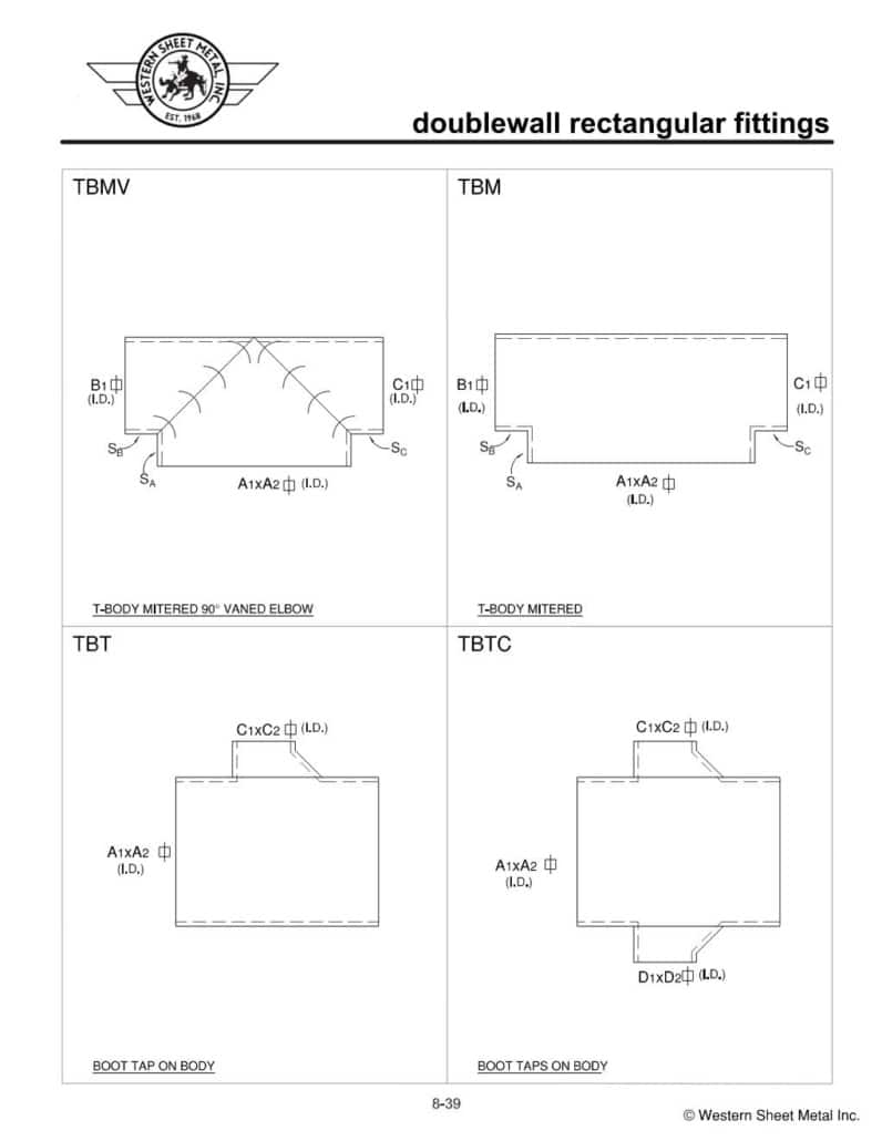 Rectangular Duct – Western Sheet Metal Inc.