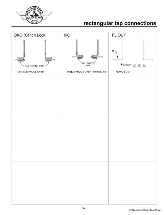 Rectangular Duct – Western Sheet Metal Inc.