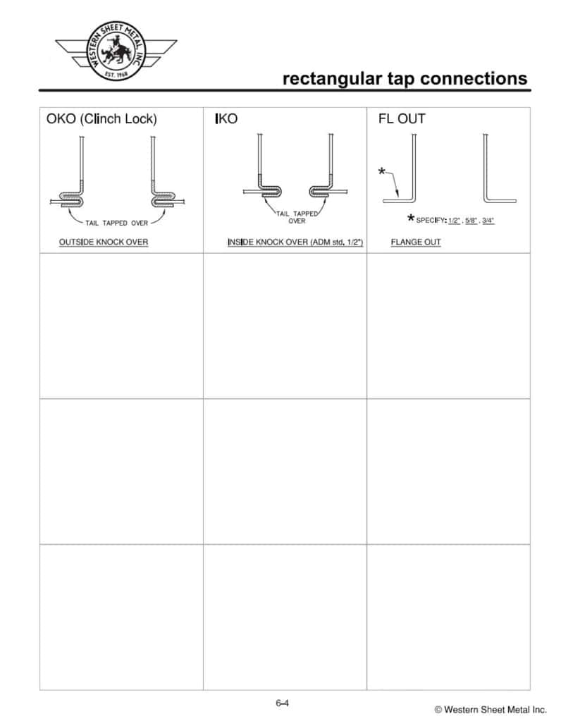 Rectangular Duct – Western Sheet Metal Inc.