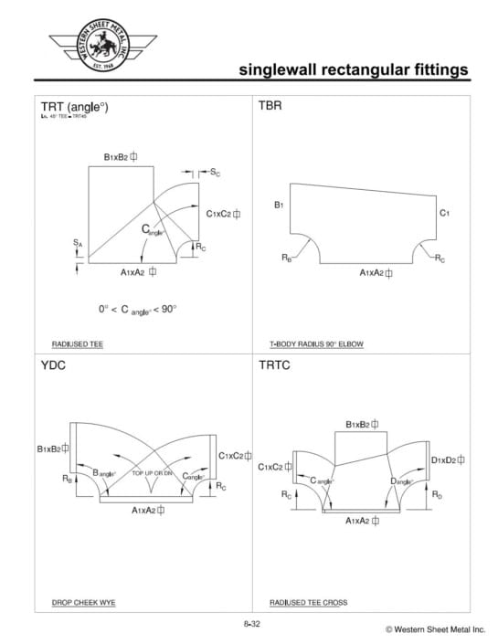 Rectangular Duct – Western Sheet Metal Inc.