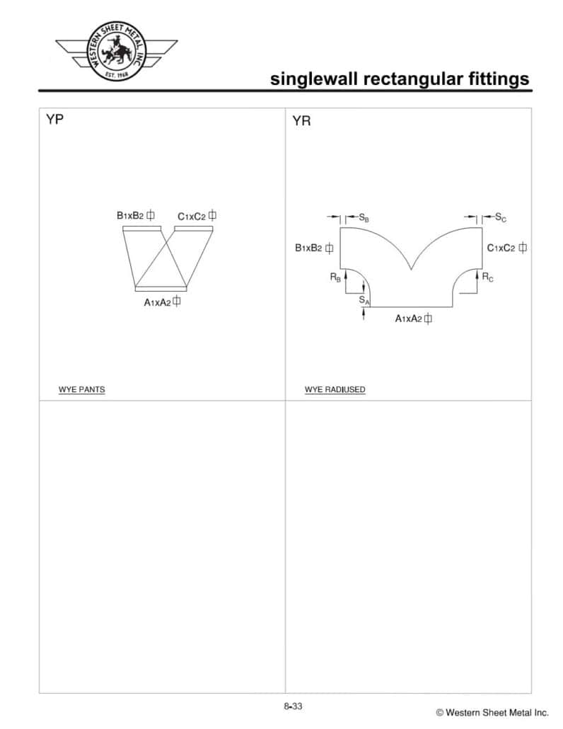 Rectangular Duct – Western Sheet Metal Inc.